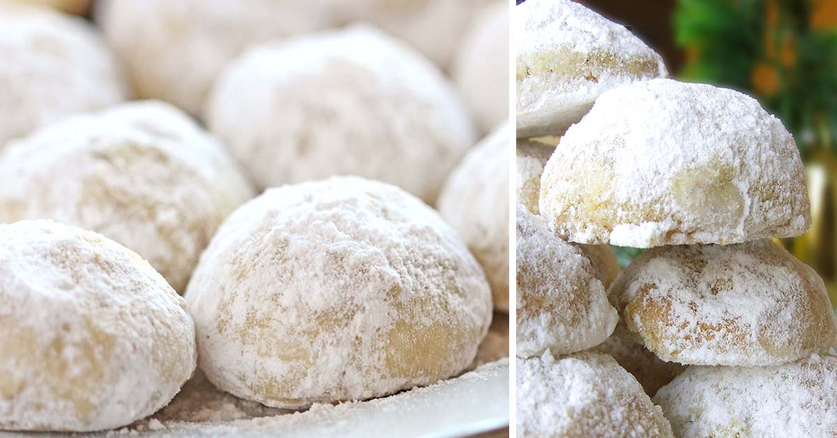 It's Snowing Again ( Snow Drop Cookies) - Cakescottage