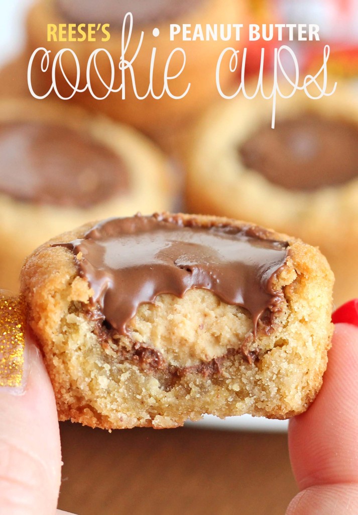 Reese's Peanut Butter Cookie Cups - Cakescottage