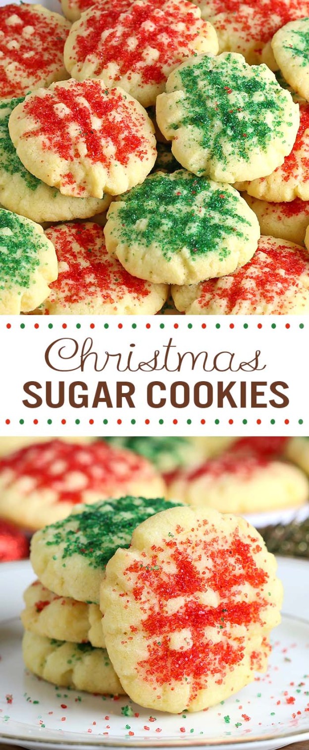 Christmas Sugar Cookies - Cakescottage