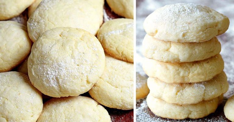 Easy Cream Cheese Cookies - Cakescottage