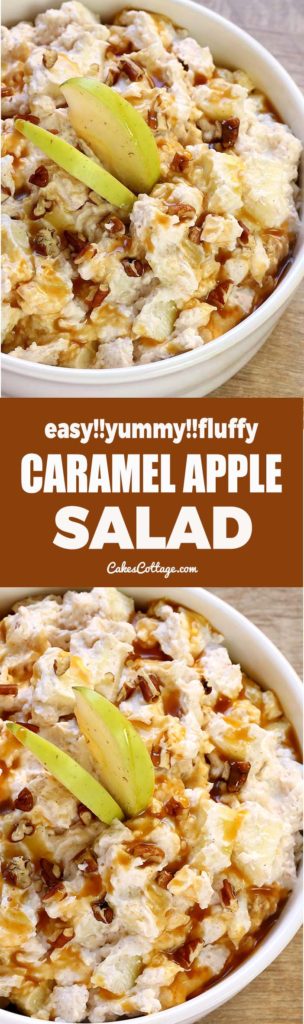 caramel apple fluff 2d - Cakescottage