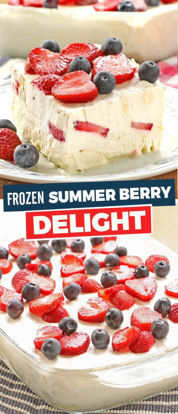Summer Berry Frozen Delight - Cakescottage