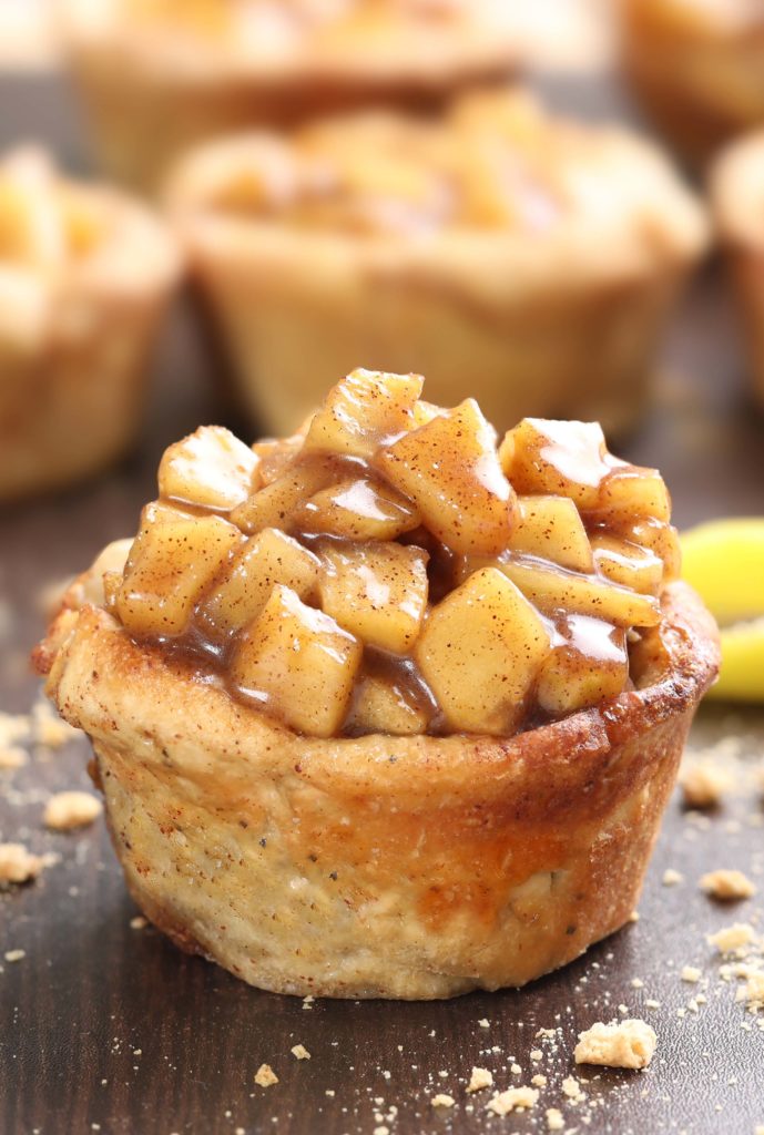 Apple Pie Bites - Cakescottage