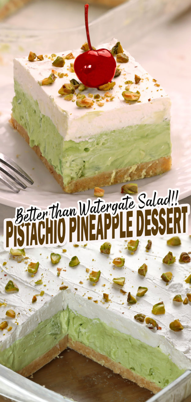 Pistachio Pineapple Dessert – Watergate Salad Dessert Recipe for Easter