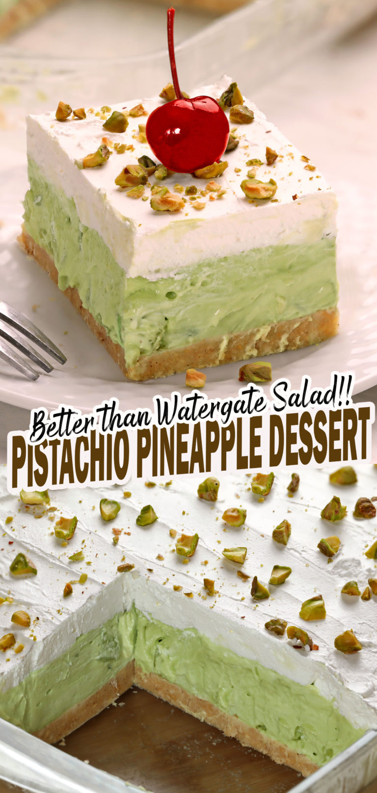 Pistachio Pineapple Dessert – Watergate Salad Dessert Recipe for Easter